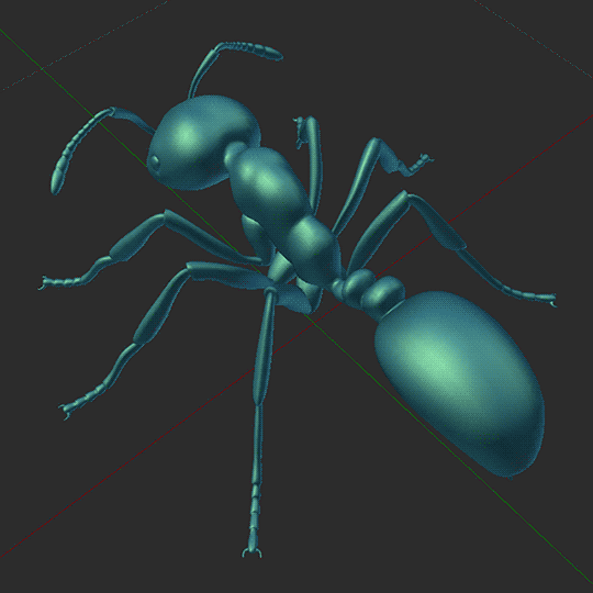 DinoReplicas - 3D Model Works - 3D Fire Ant - animated