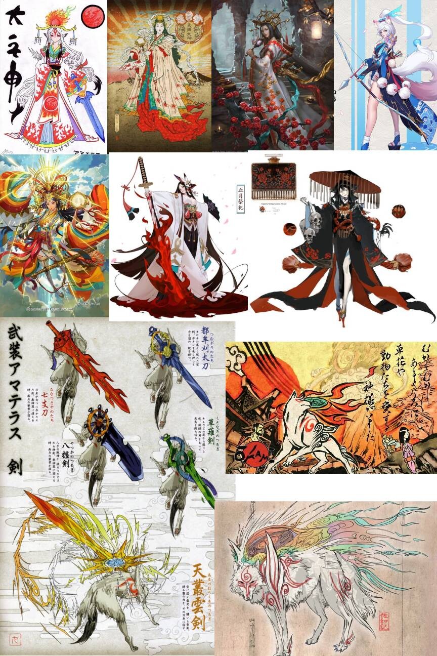 okami amaterasu human