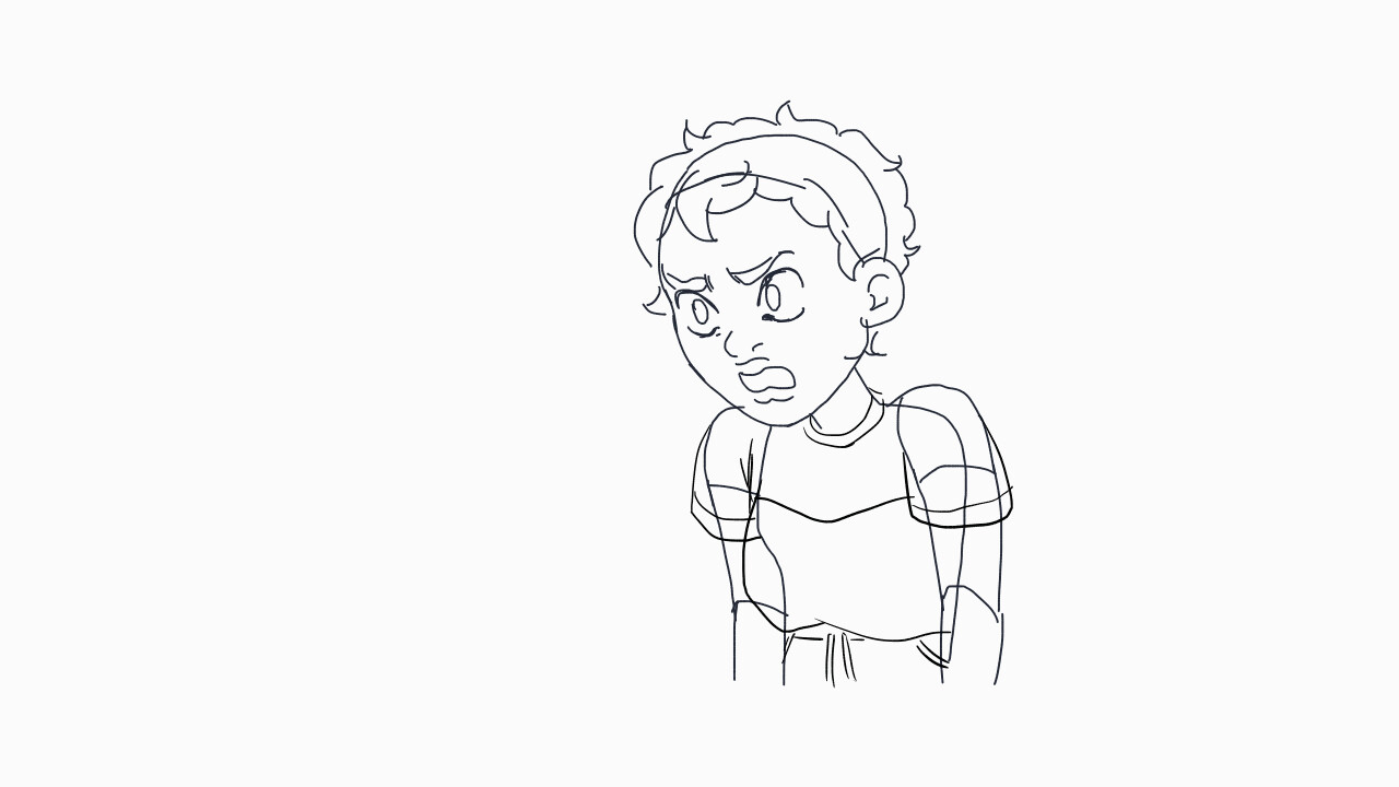 ArtStation - Hair Animation Test