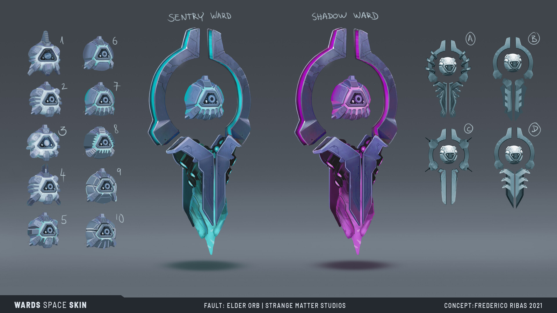 Frederico Ribas - WARDS - Space skin themed