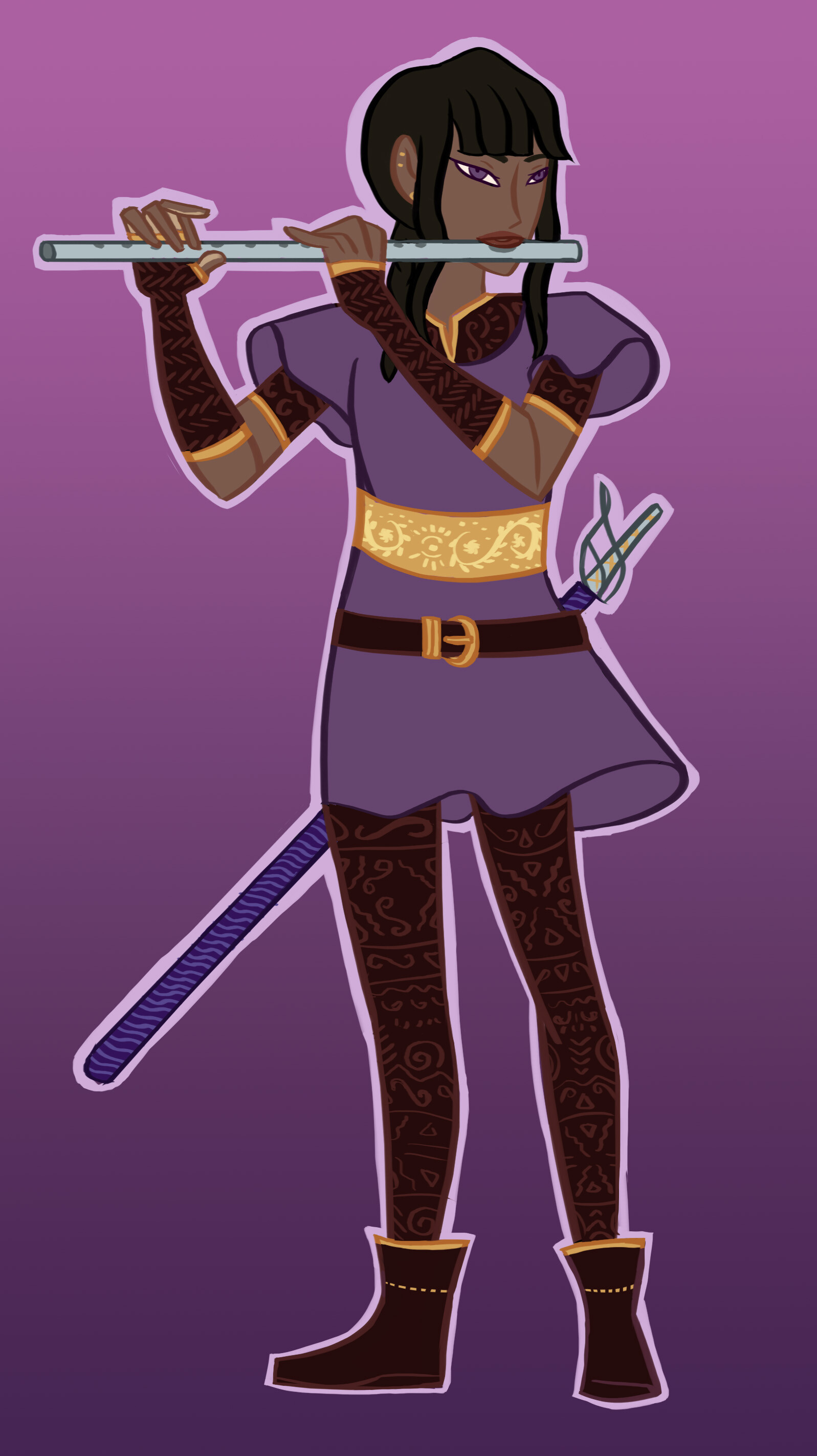 ArtStation - D&D Character Design - Meztli Quoatl