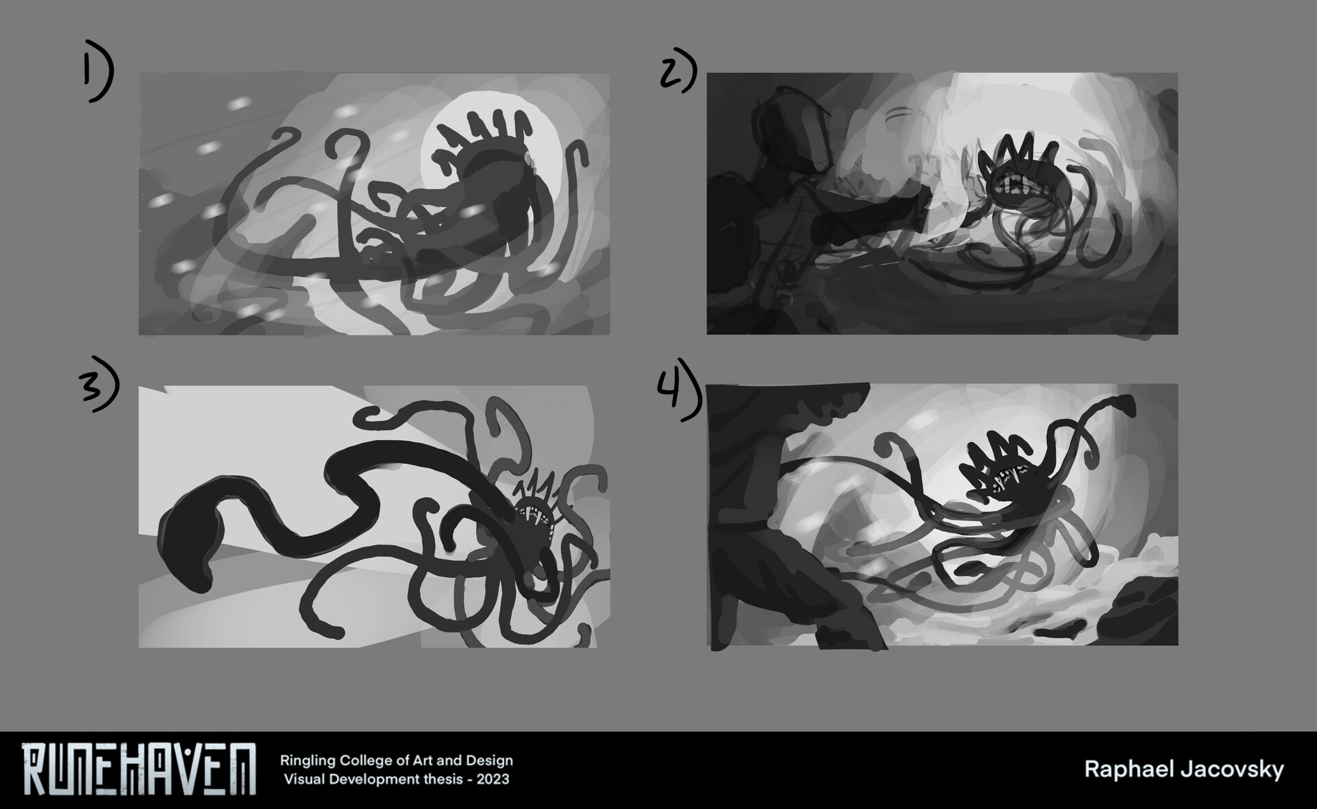 Raphael Jacovsky - Runehaven- Monsters