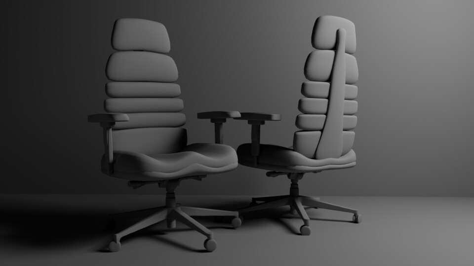 ArtStation - 3D Modeled Spinny Chair
