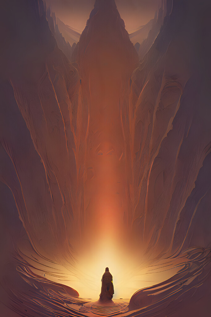 ArtStation - FANDEMONIUM 1 - DUNE (Alone in the Desert)