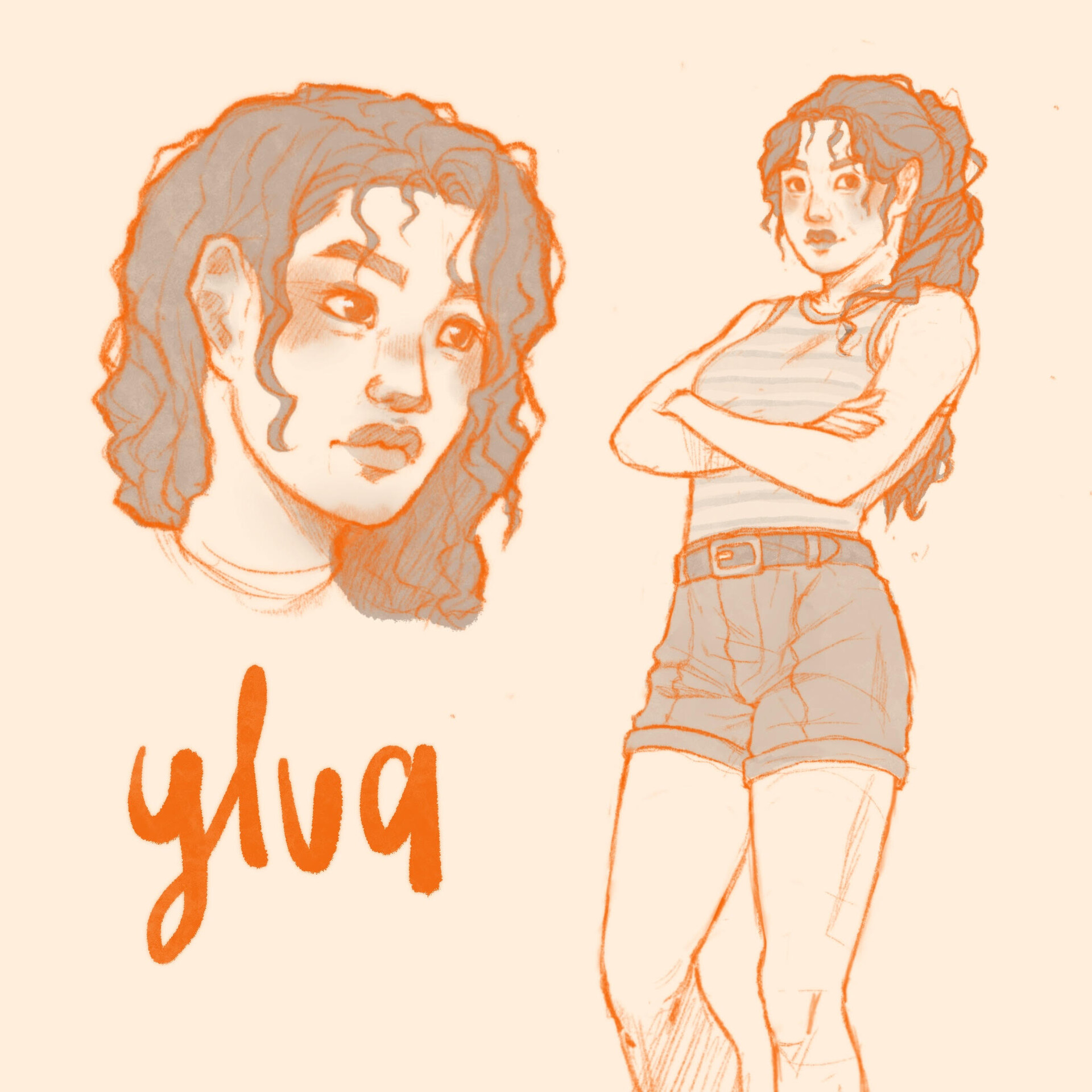 ArtStation - original charcater ylva