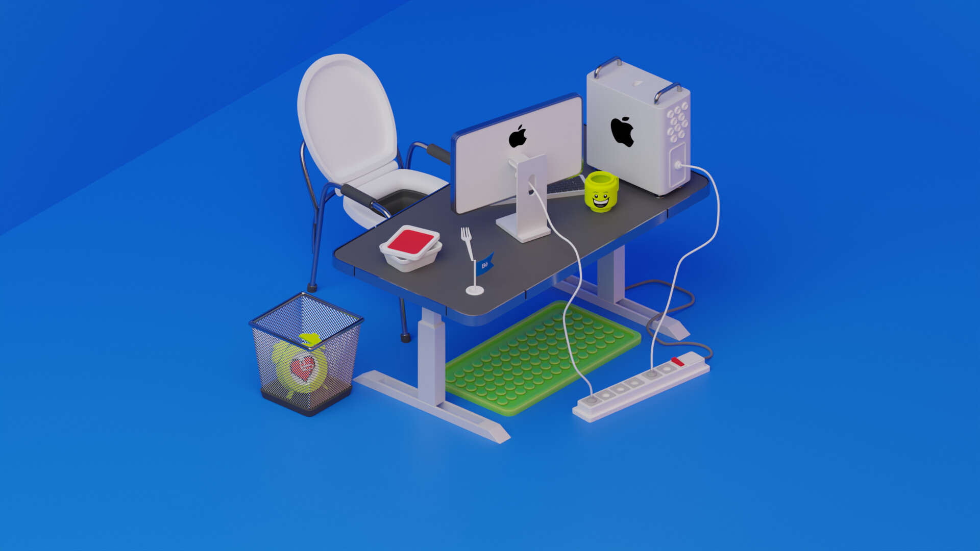 ArtStation - Desktop Mad Rabbit