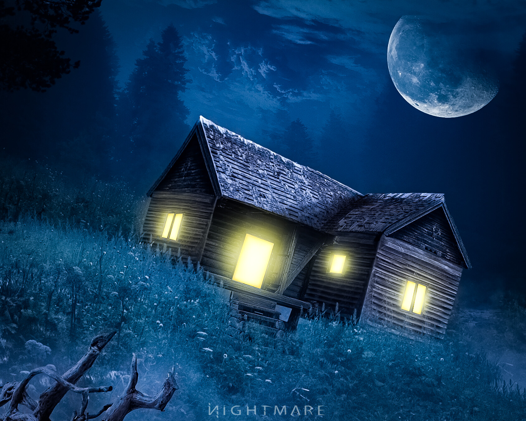 ArtStation - SPOOKY HOUSE