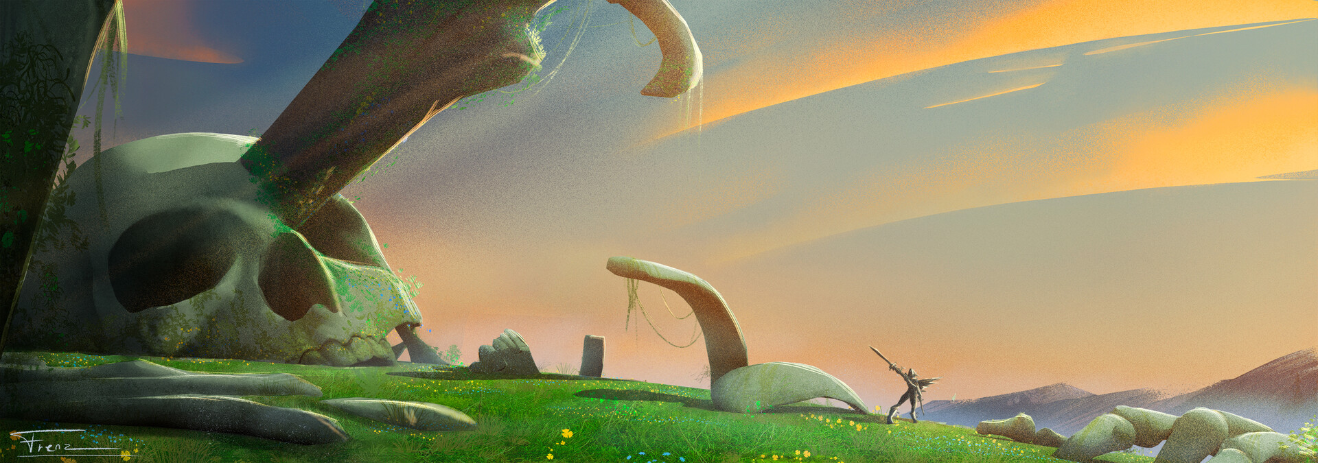 ArtStation - The Fallen Giant