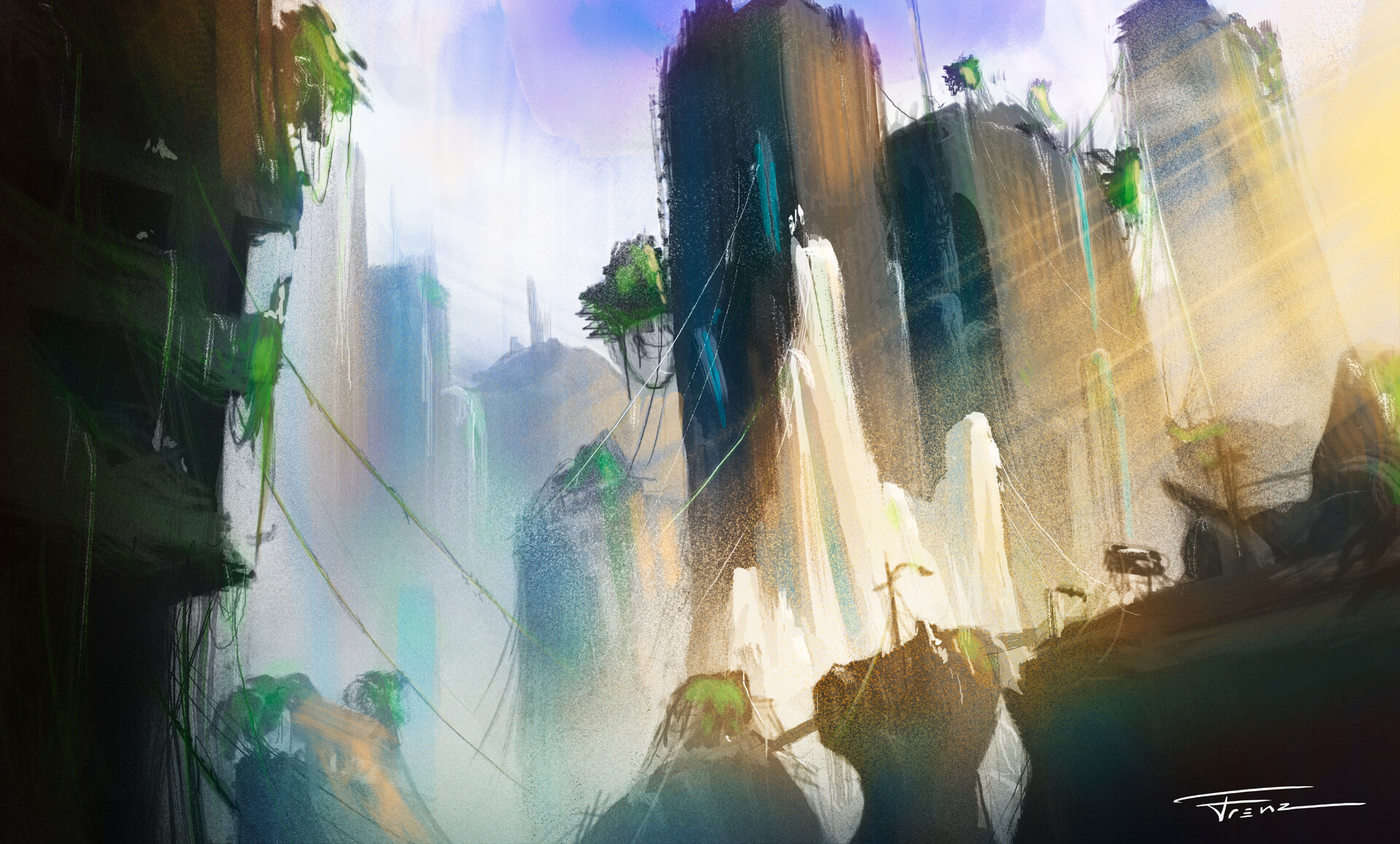 ArtStation - Abandoned City