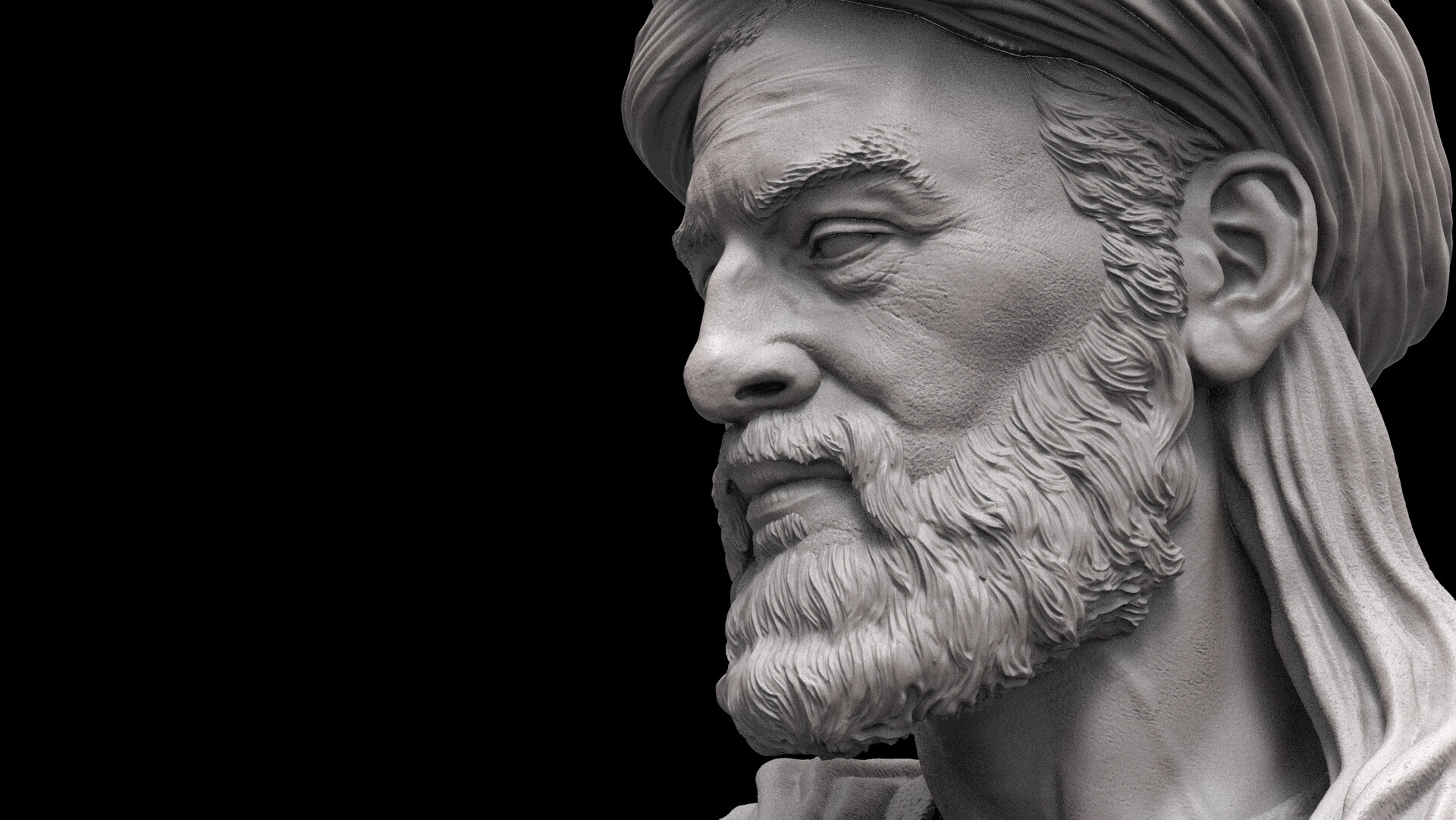 Maitham Abdal - Avicenna - bust