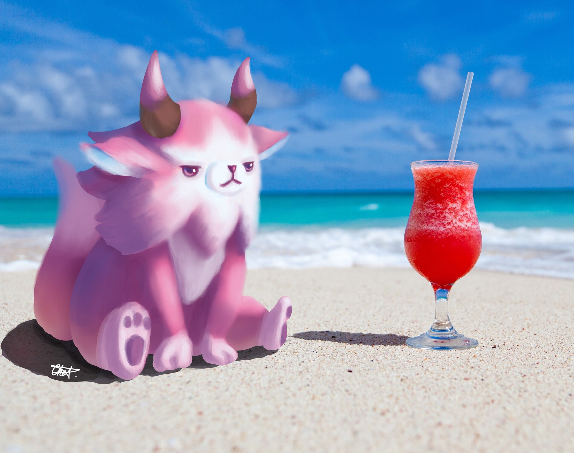 ArtStation - Sugarcone Furyhorn TFT fanart