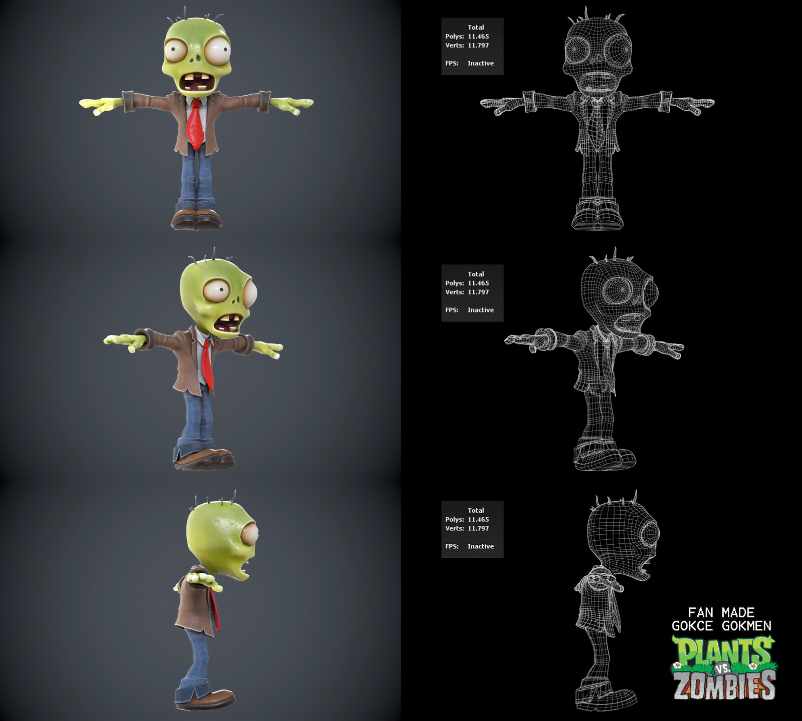 Gokce GOKMEN - Plants vs Zombies