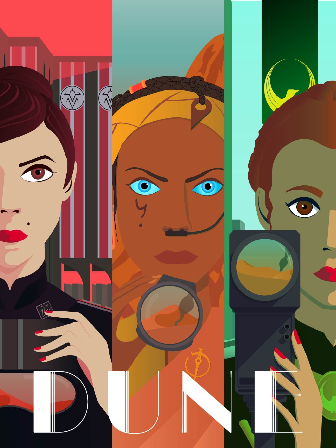 ArtStation - DUNE Illustration