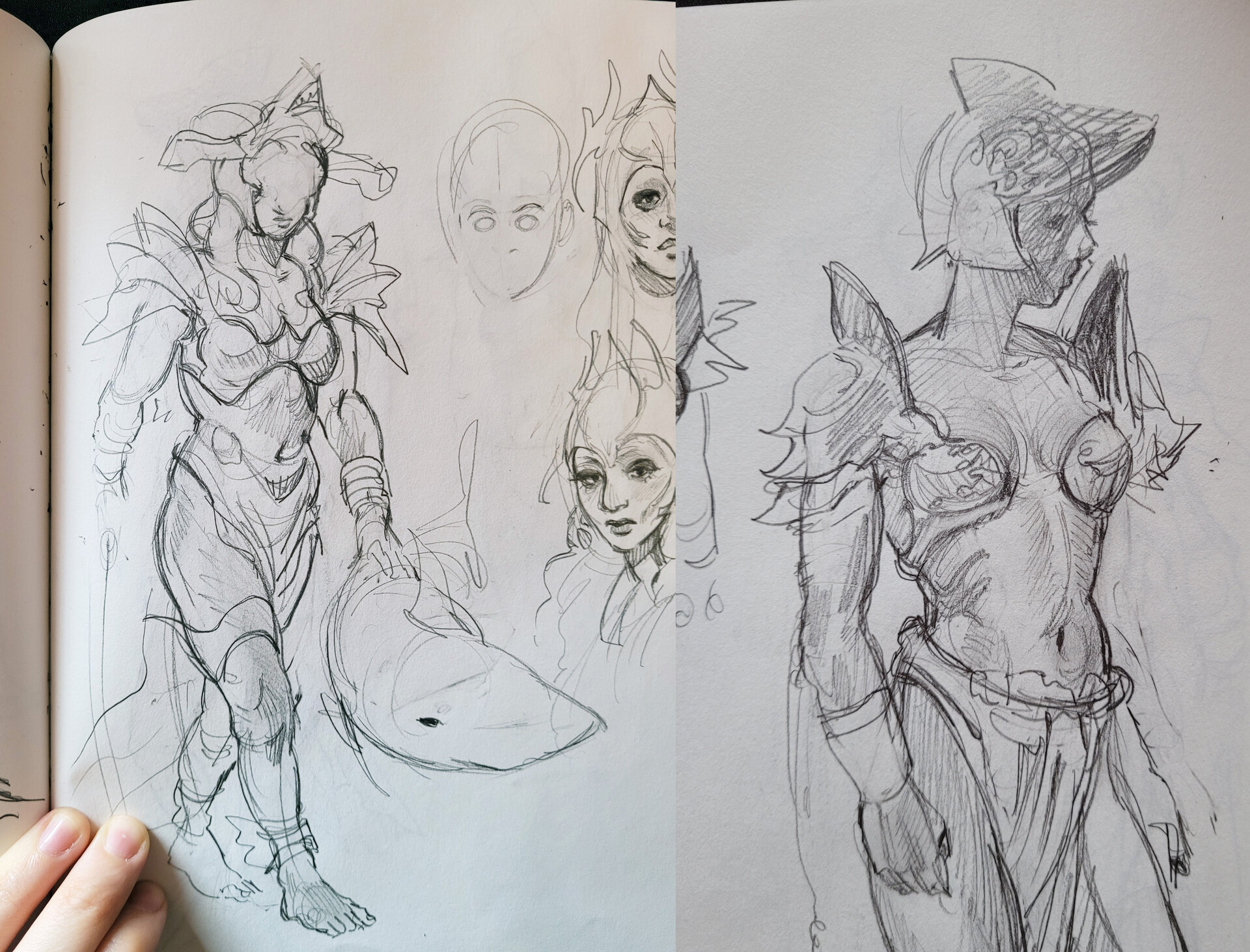 Shannon Nichols - Checkpoint (Shark Warrior Concept Piece)