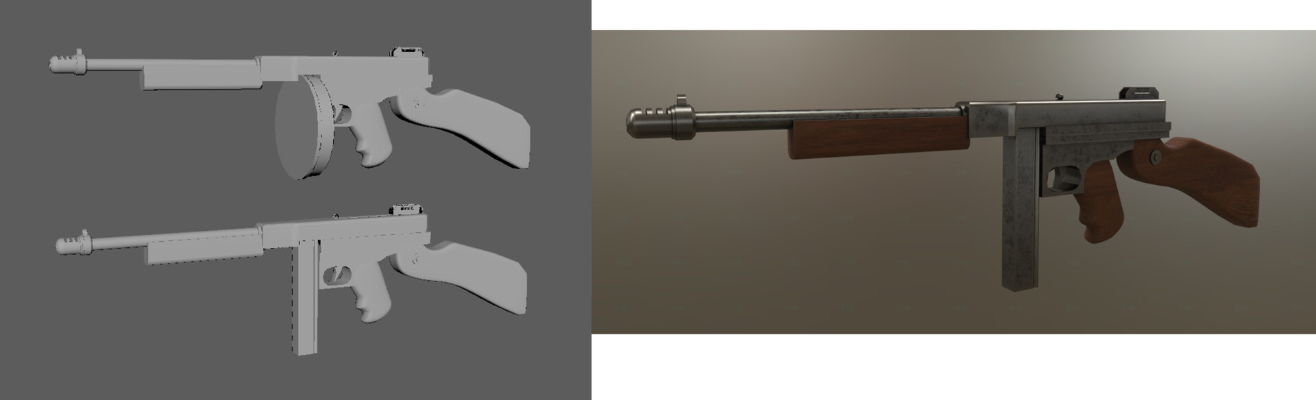 ArtStation - Thompson SMG