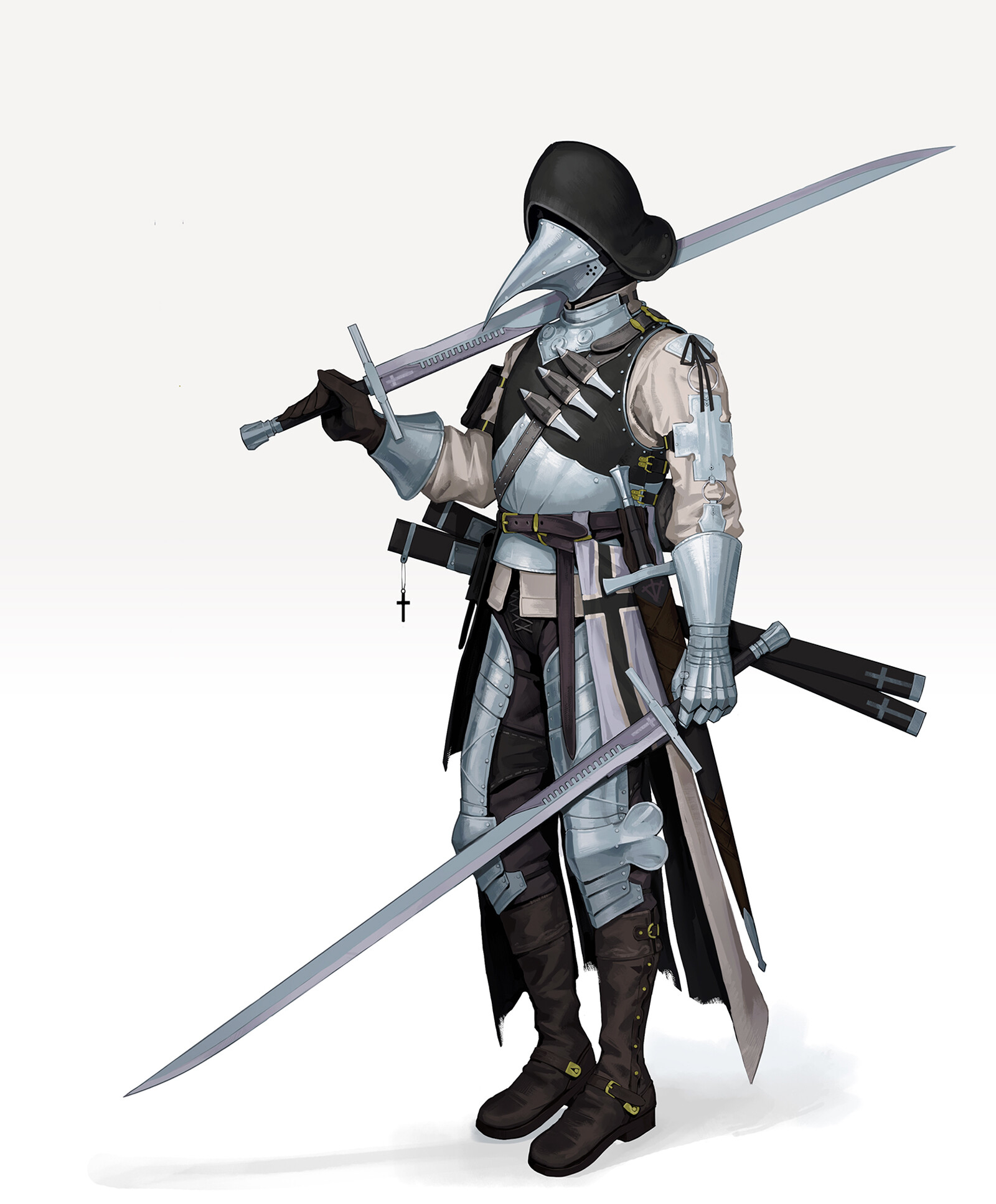 ArtStation - Mercenary Knight: Crow