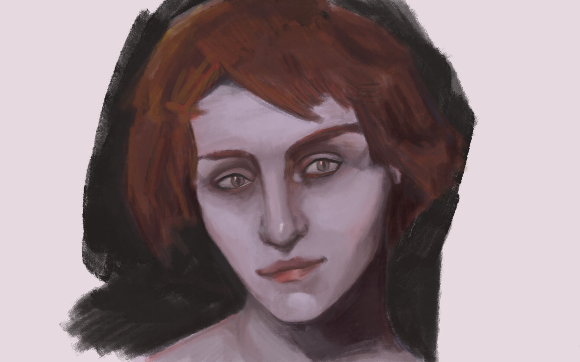 ArtStation - Oil Painting Style Portrait