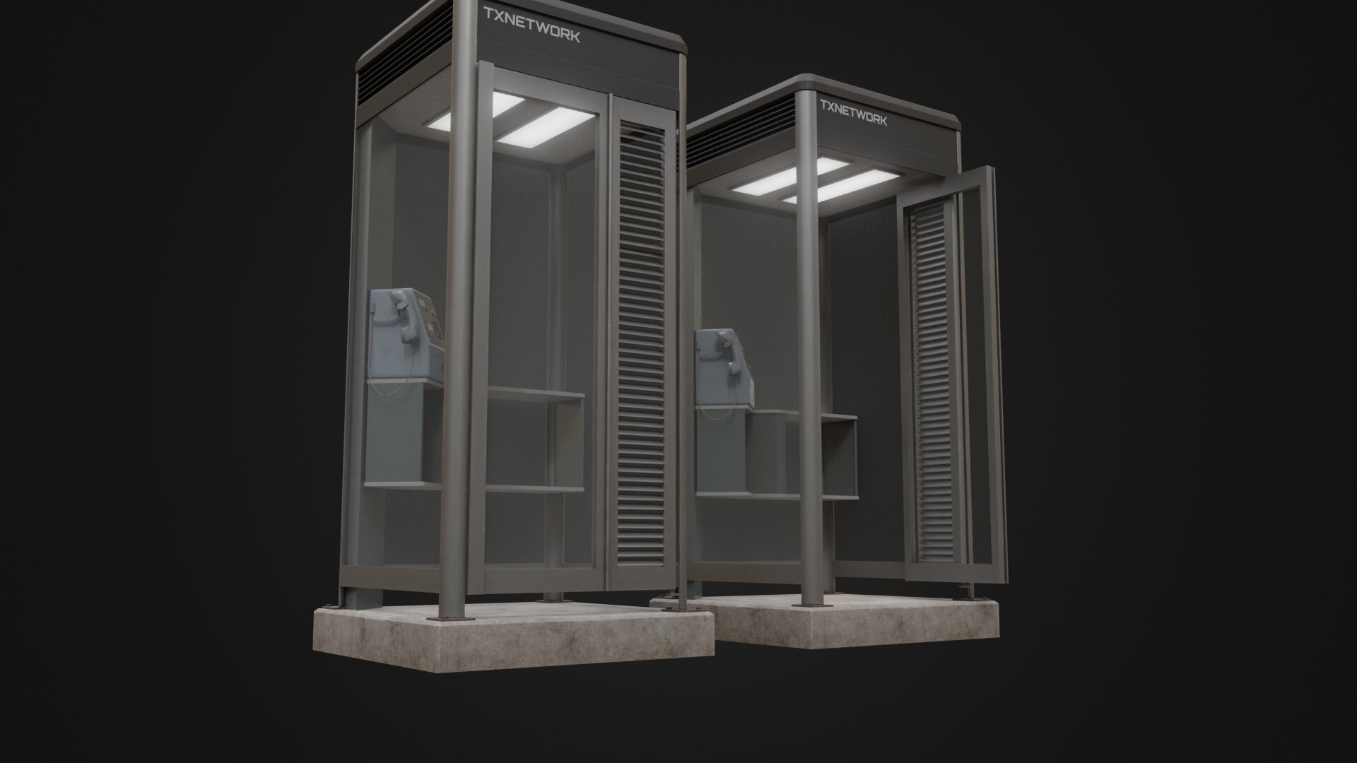 ArtStation - Japanese Phone Box