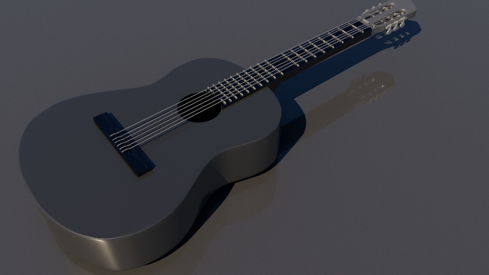 ArtStation - 3D Classic Guitar