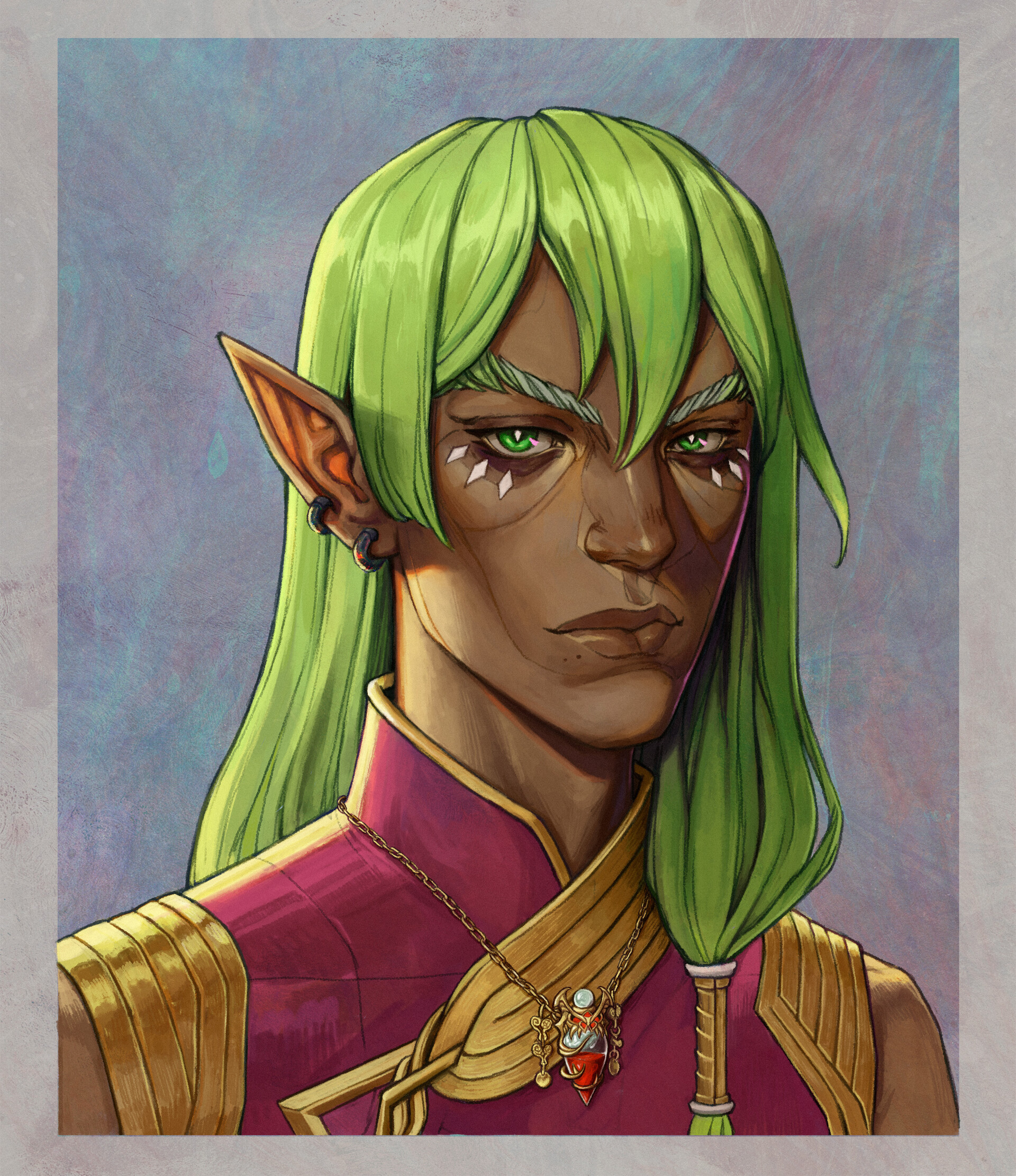 ArtStation - DnD Portrait commission