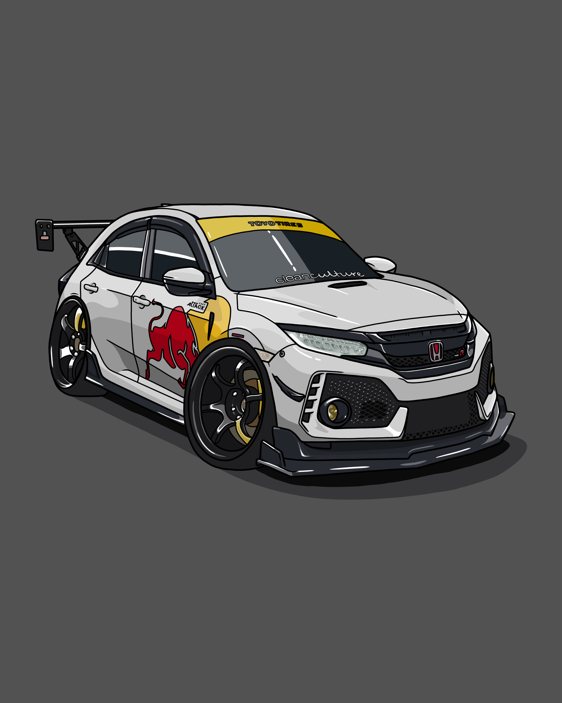 ArtStation - Honda Civic Type R