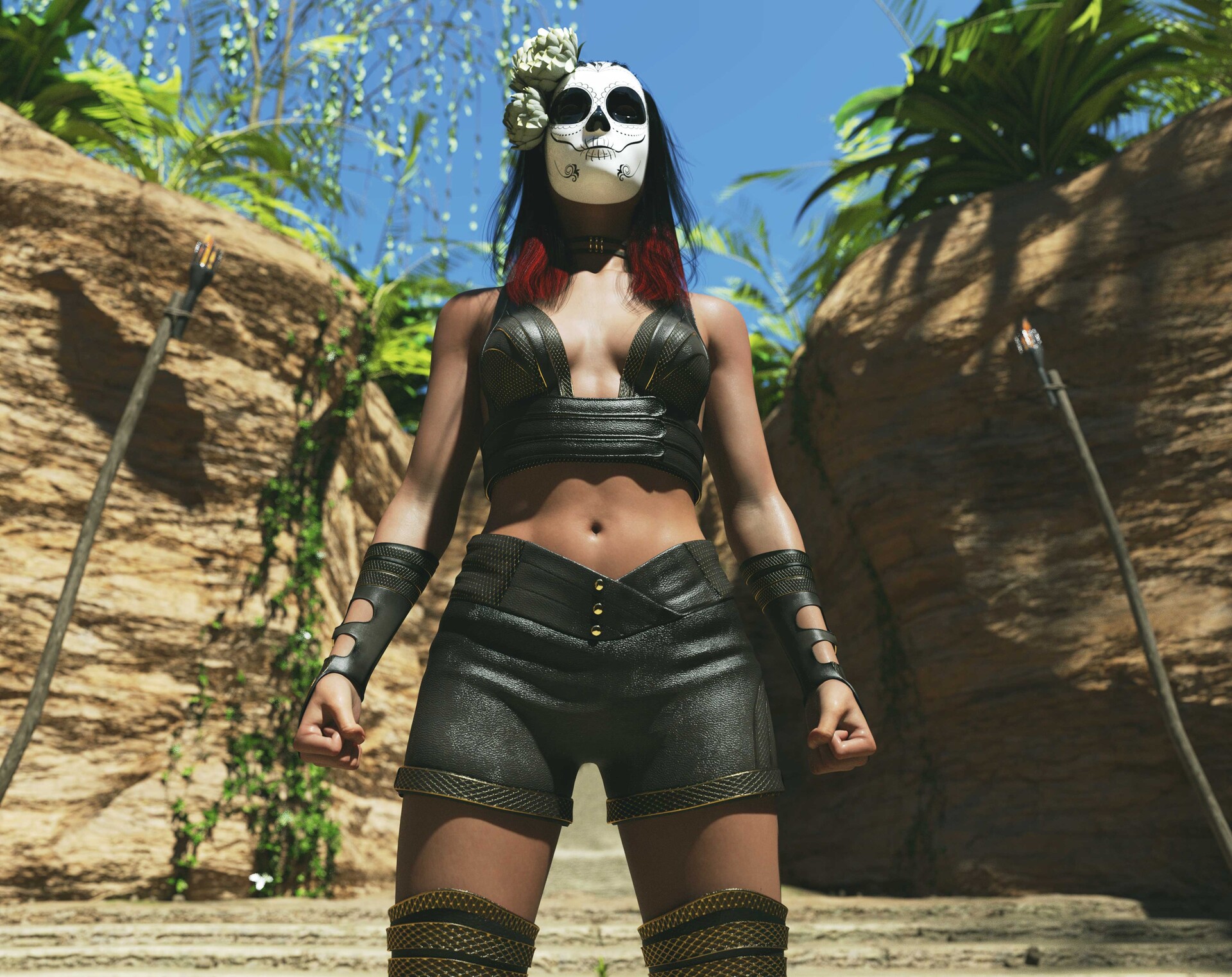 ArtStation - Amazon girl