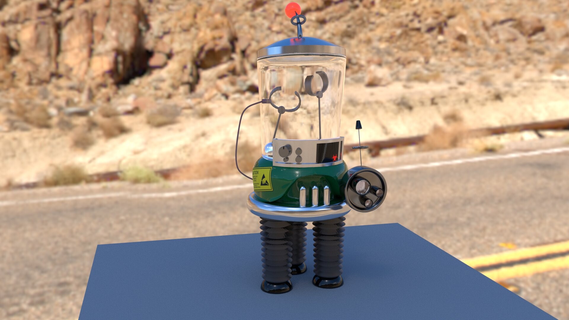 ArtStation - Hard Surface Modeling- Robot