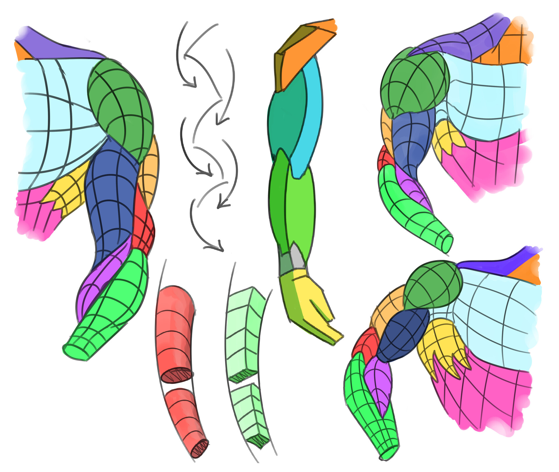 ArtStation - hand off shoulder