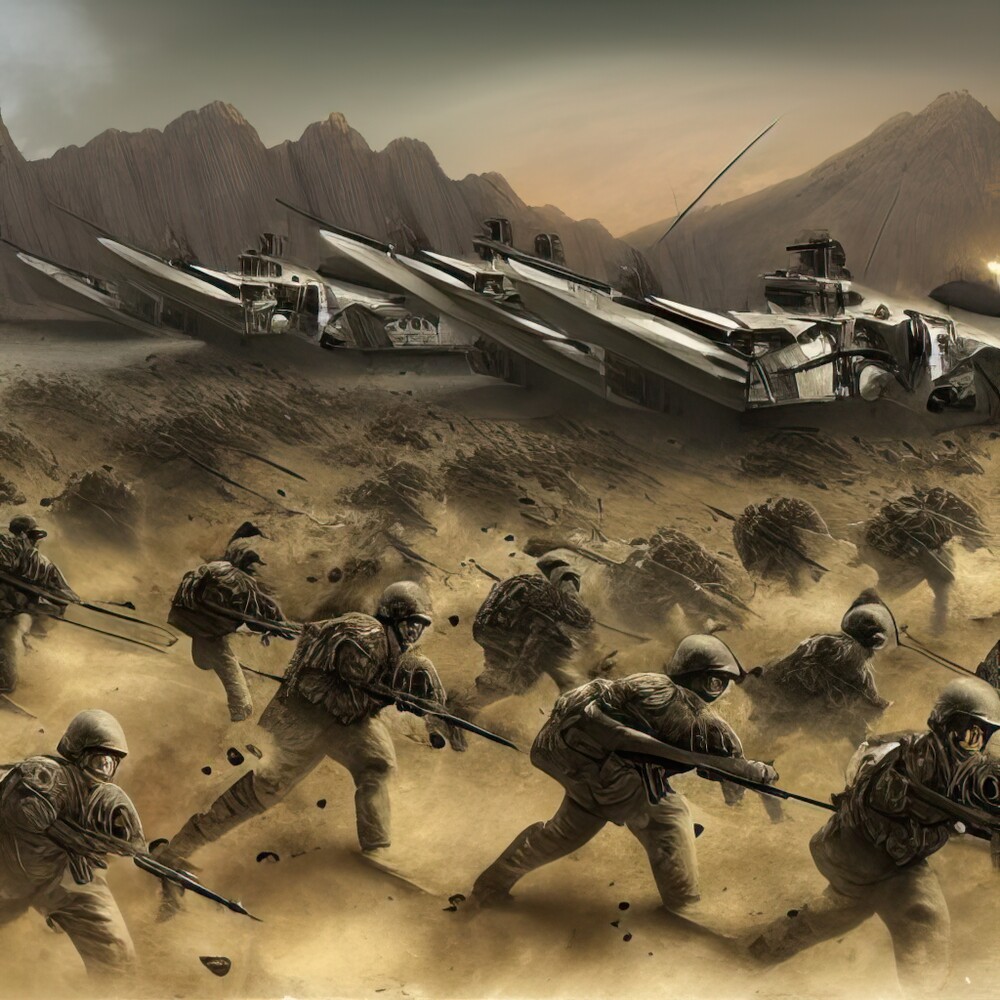 ArtStation - The Army war