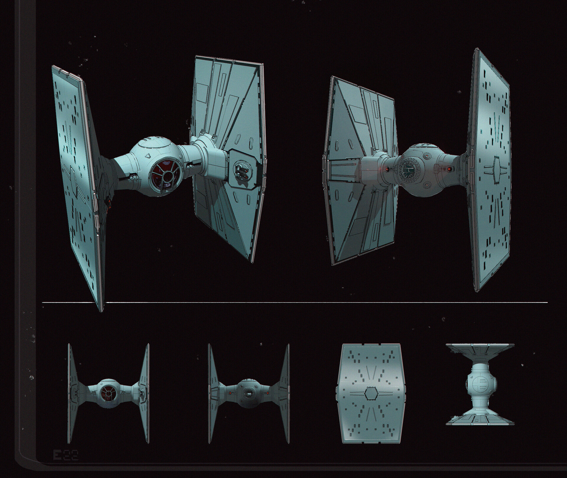 ArtStation - TIE Successor