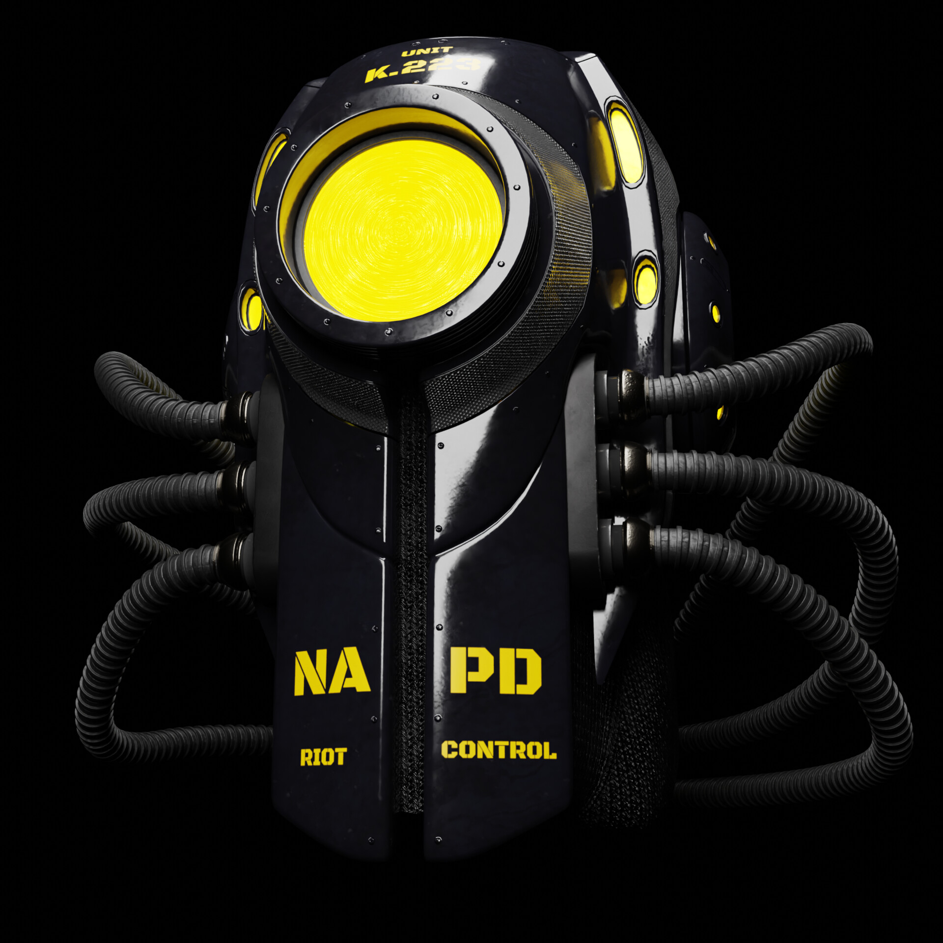 ArtStation - NAPD Riot Control Unit