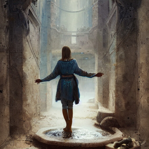 ArtStation - back view