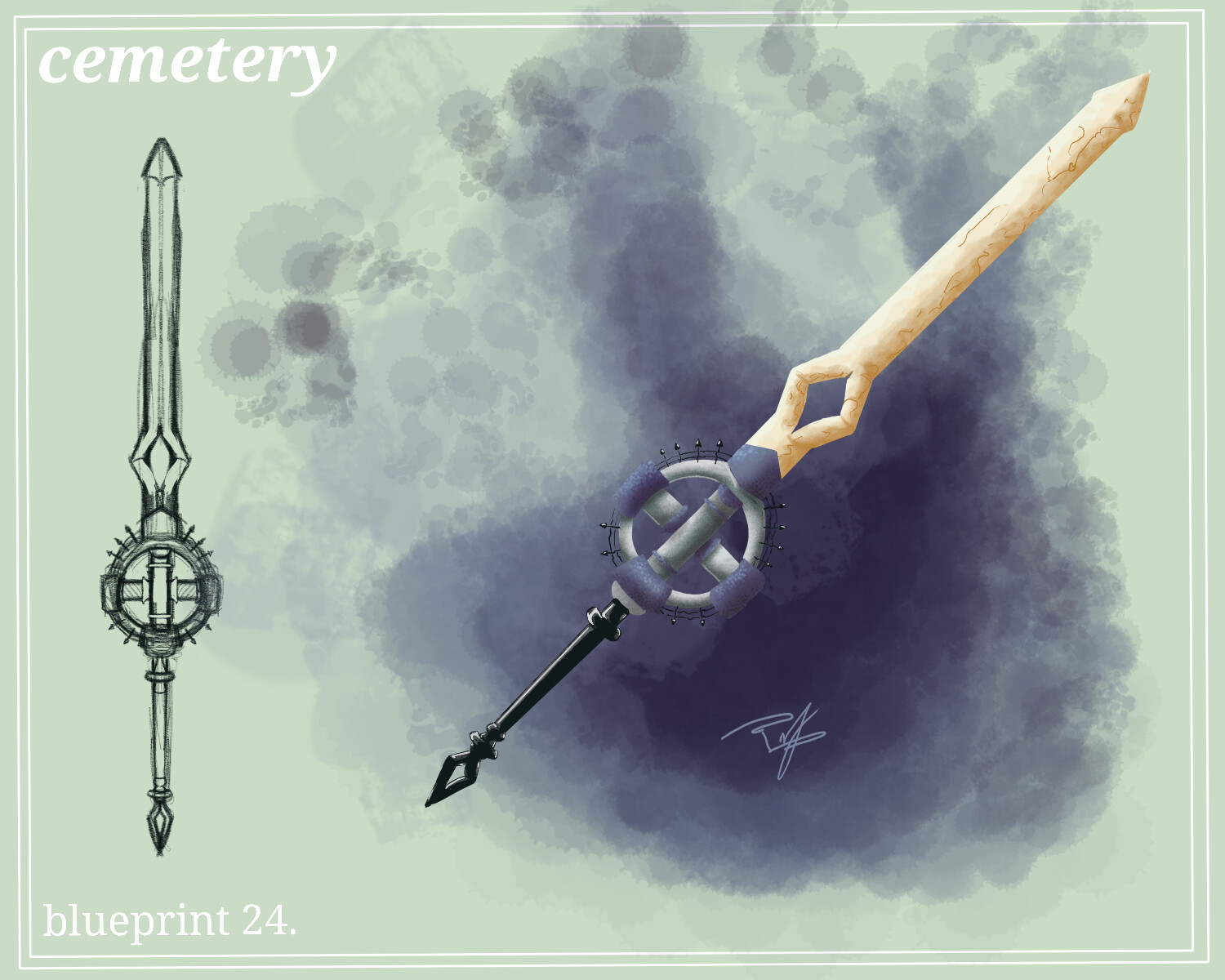 ArtStation - necromancer blade