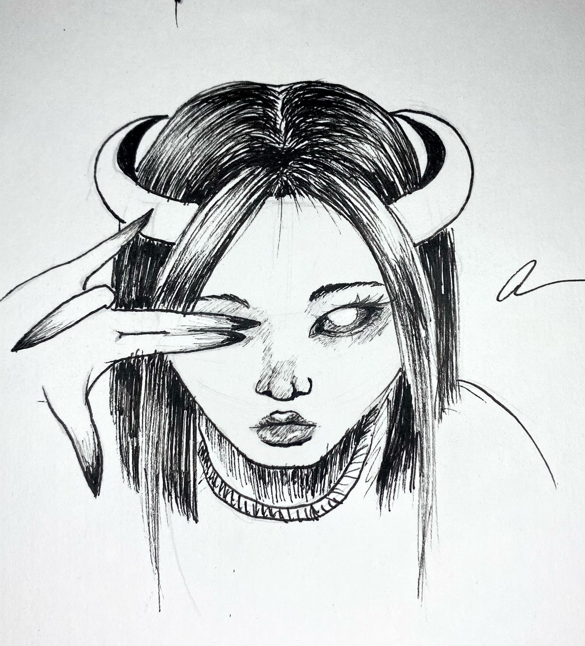 ArtStation - demon girl #3