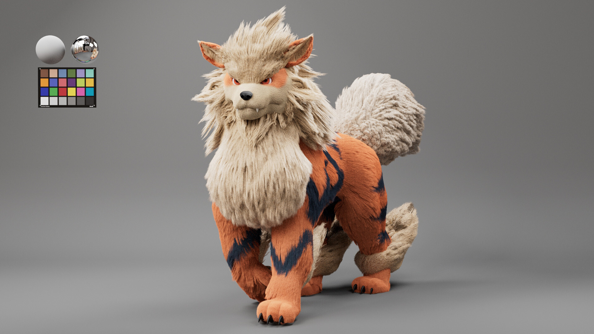 ArtStation - POKEMON - ARCANINE
