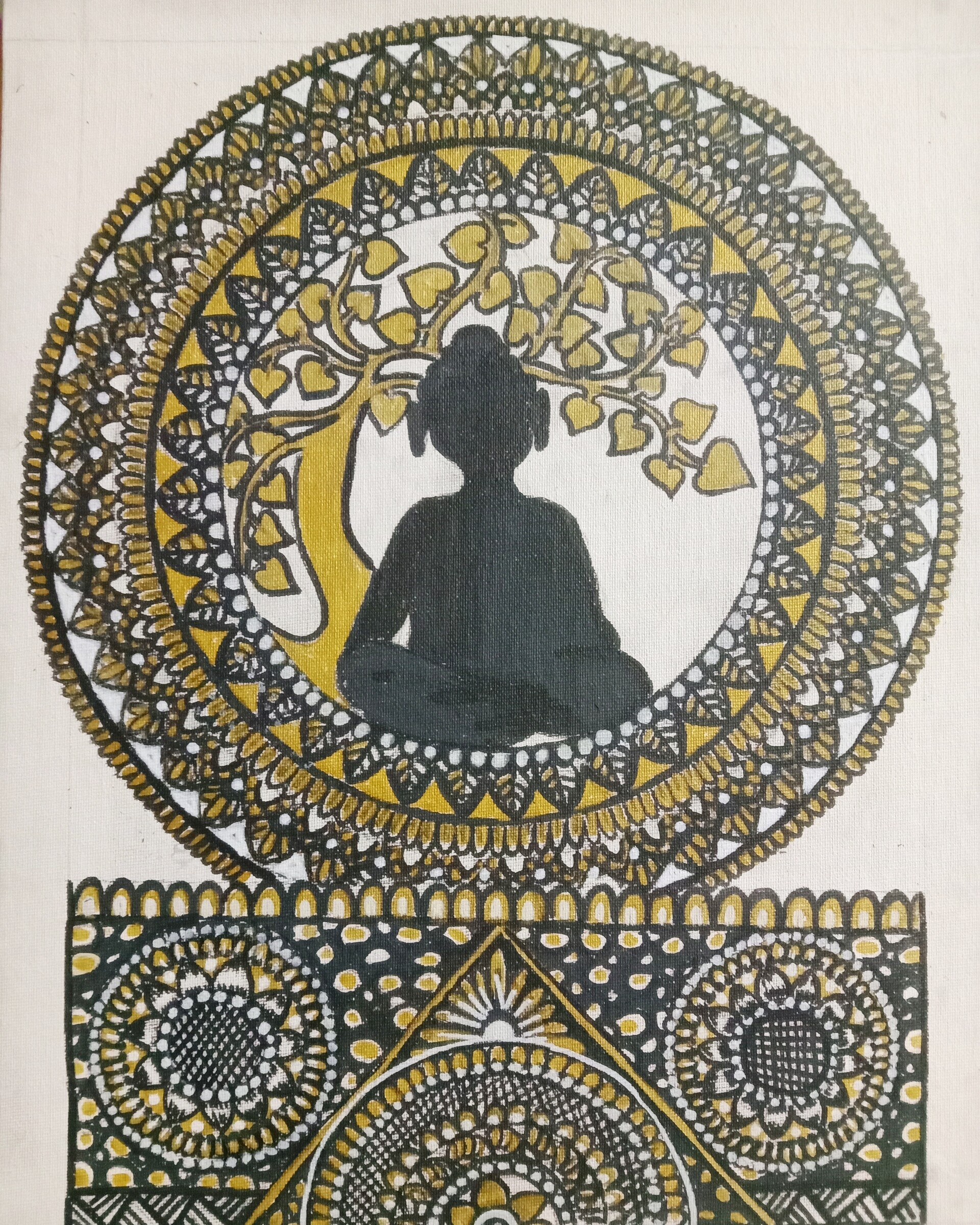 ArtStation - #mandala art #traditional art #handmade painting