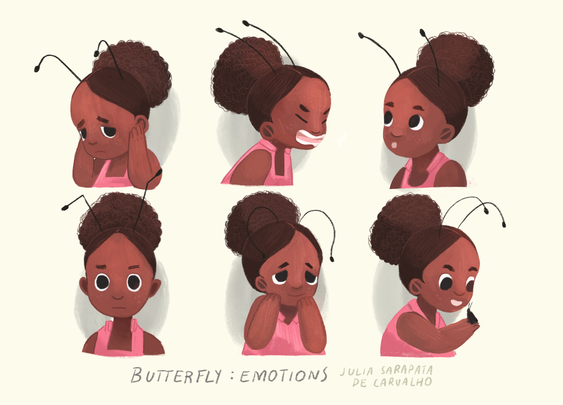ArtStation - Butterfly Emotions