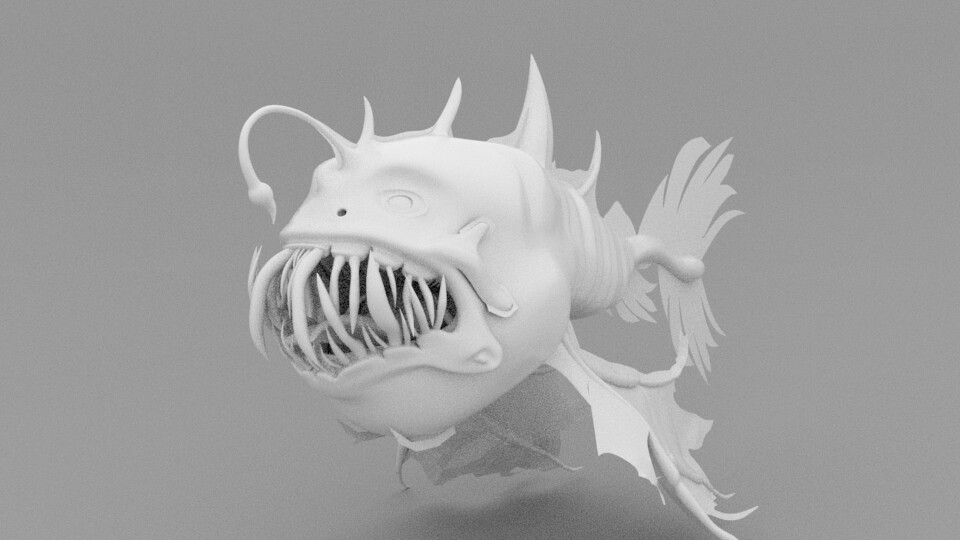 ArtStation - Monster Fish