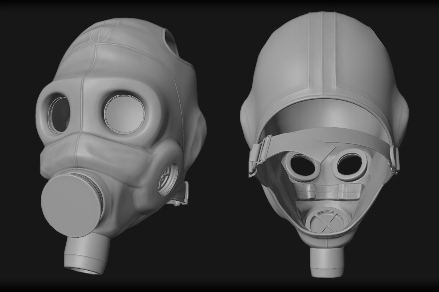 Kirill Dankovskiy - Soviet gas mask PMG Nerehta