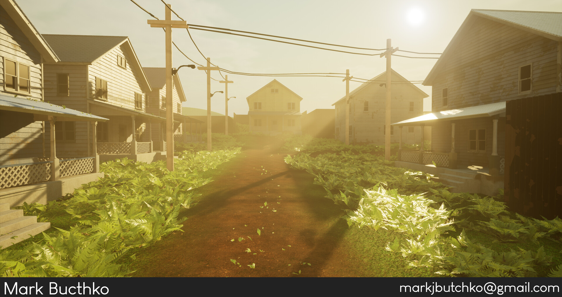 ArtStation - Post Apocalyptic Town