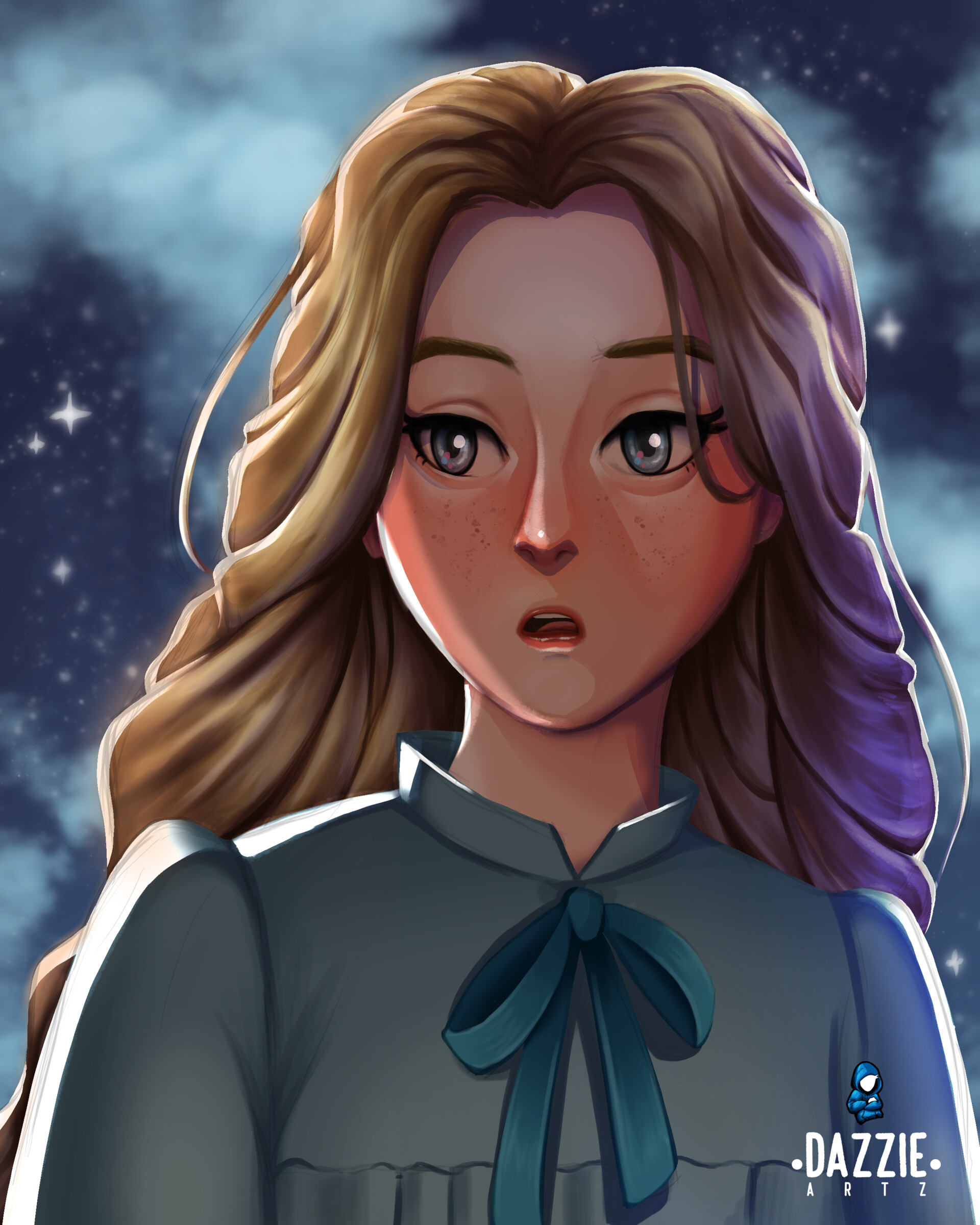 Daniel Demafelis - Redrawing Marnie in My Artstyle