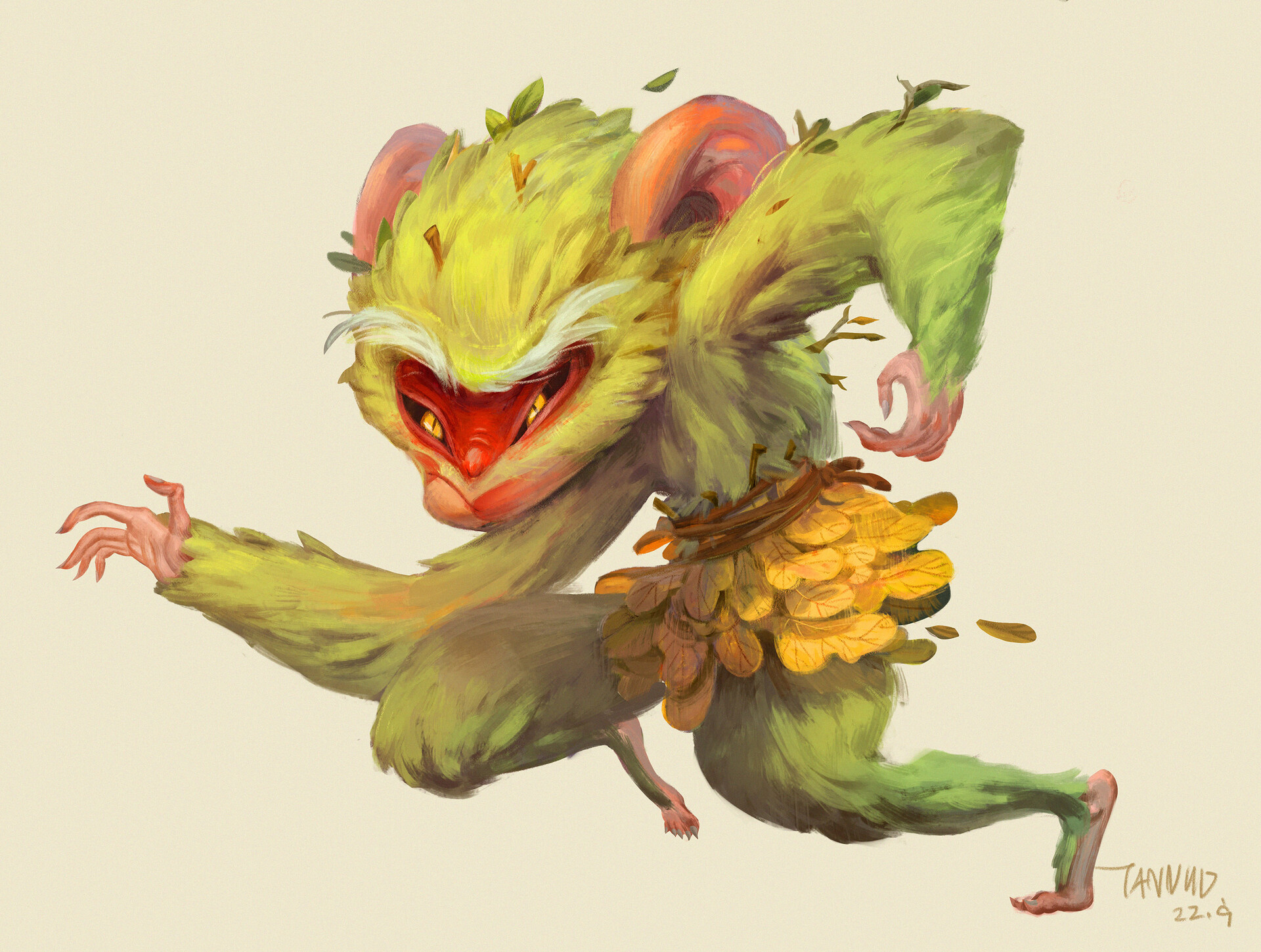 ArtStation - Green monkey