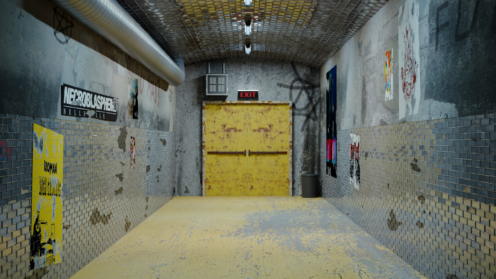 ArtStation - Exit corridor