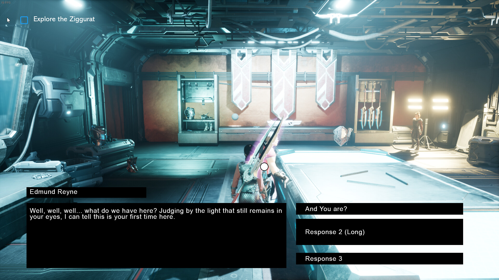 Scott Yarrow - Menu Mock ups - NPC Interaction