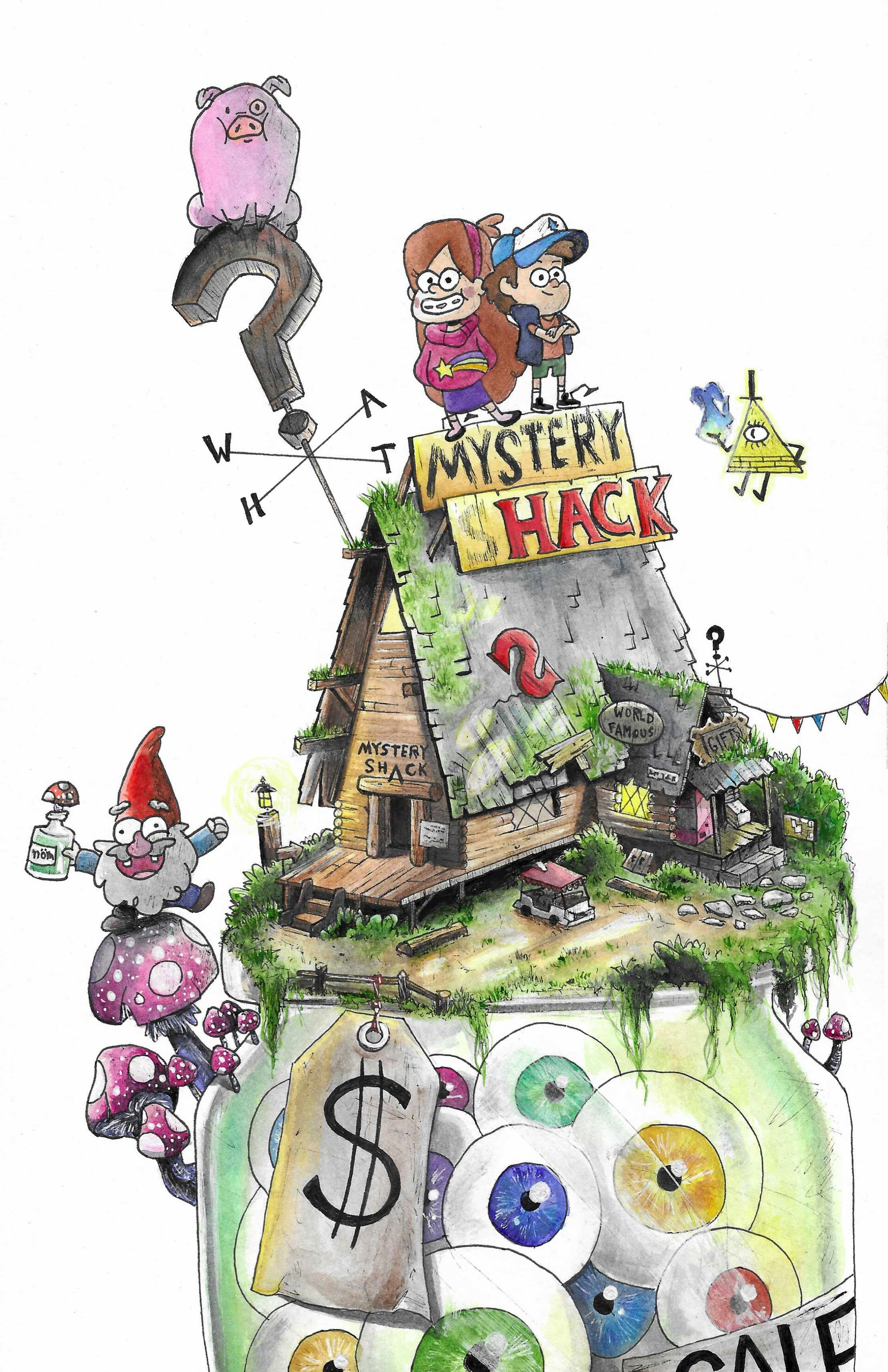 ArtStation - Gravity Falls