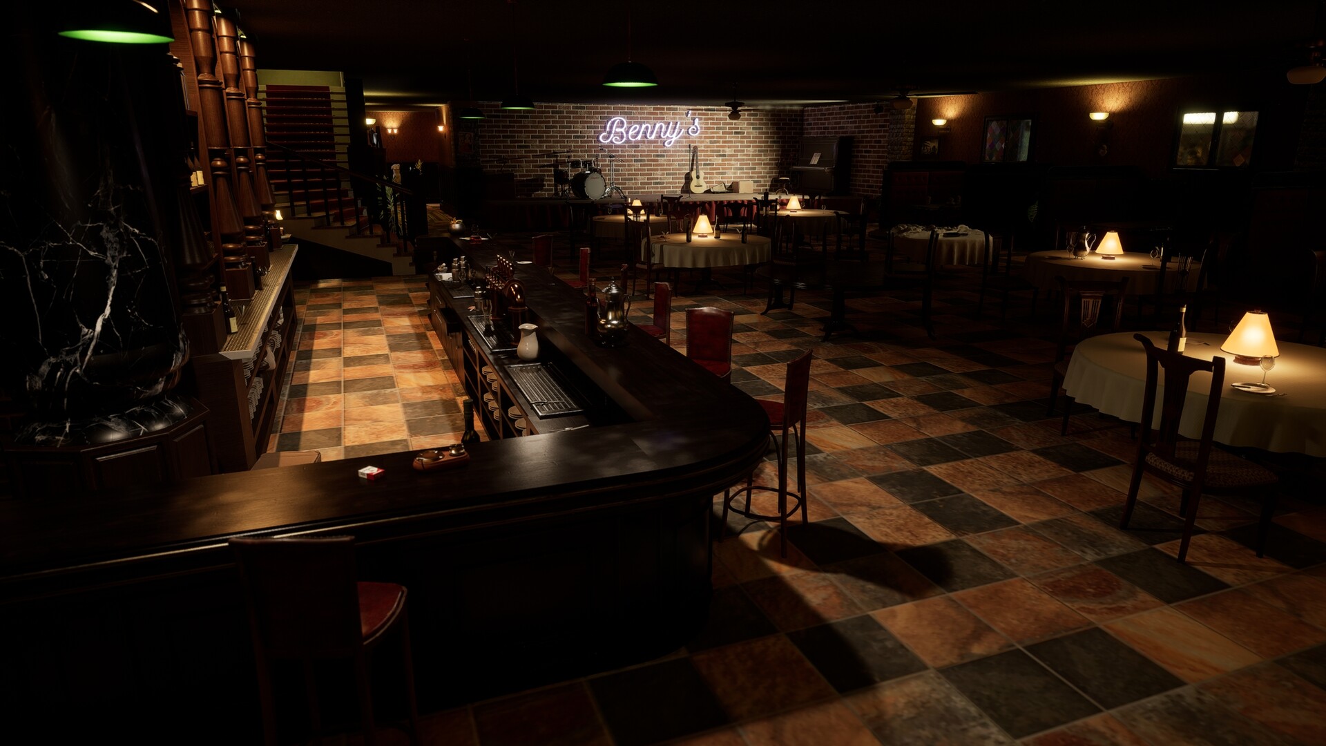 ArtStation - Benny's Bar