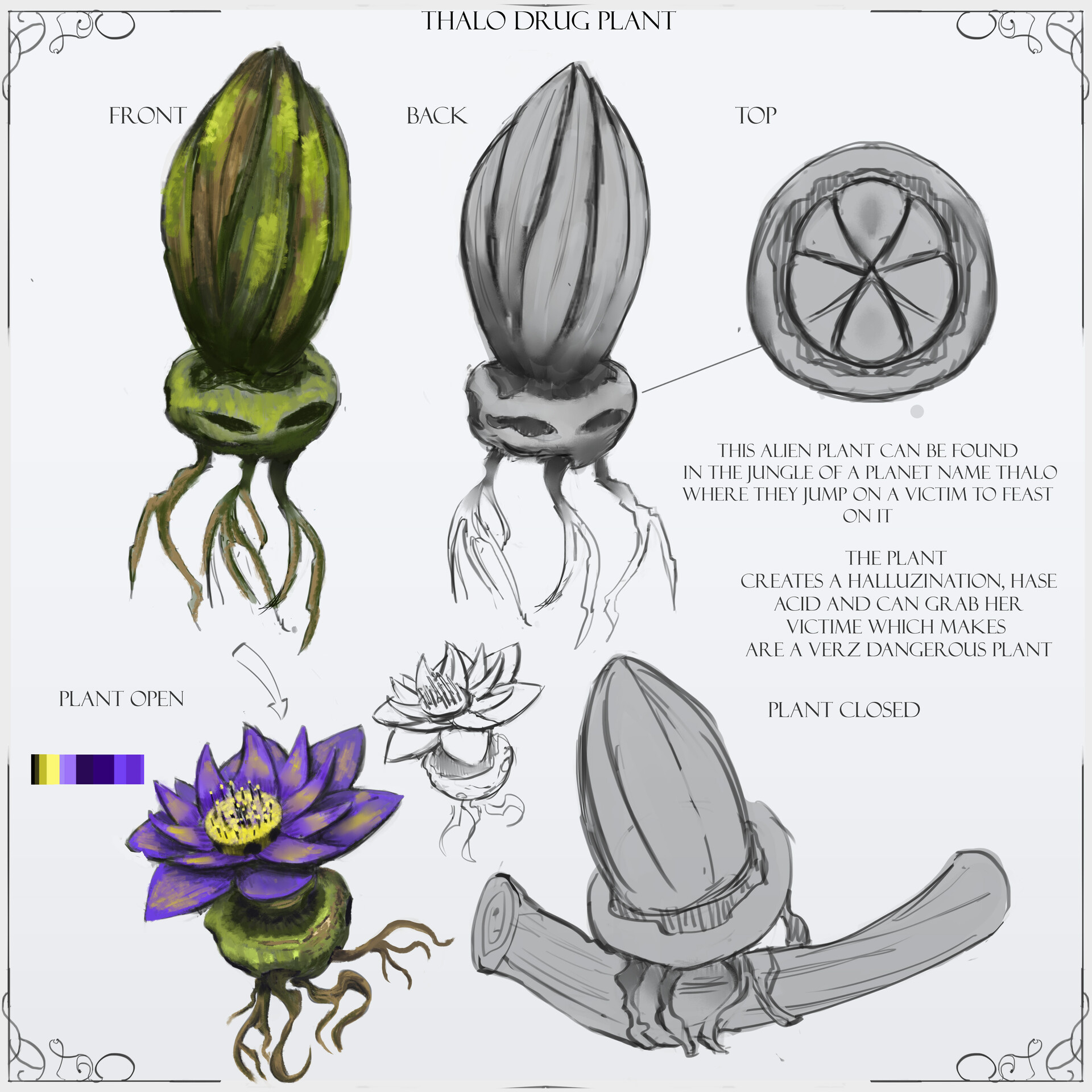 ArtStation - Plant UCW PROJECT part 02