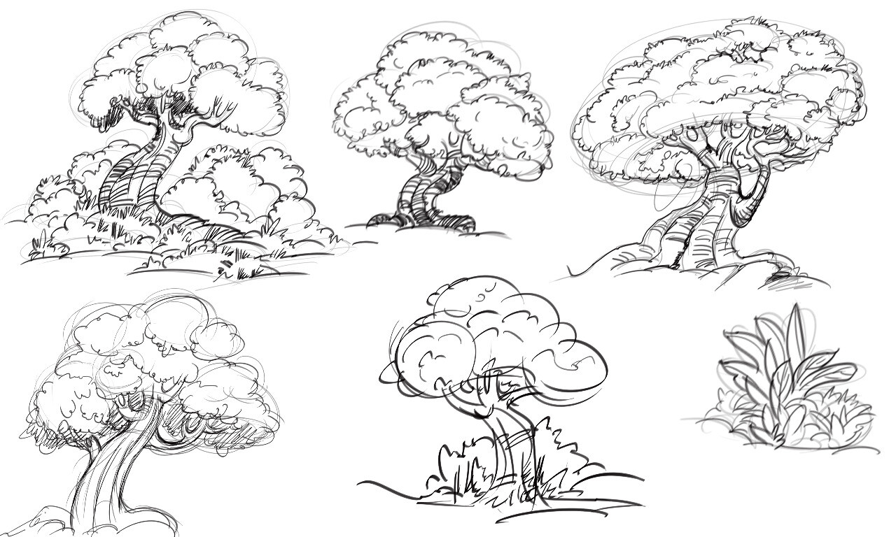 ArtStation - Concept art : rough sketches