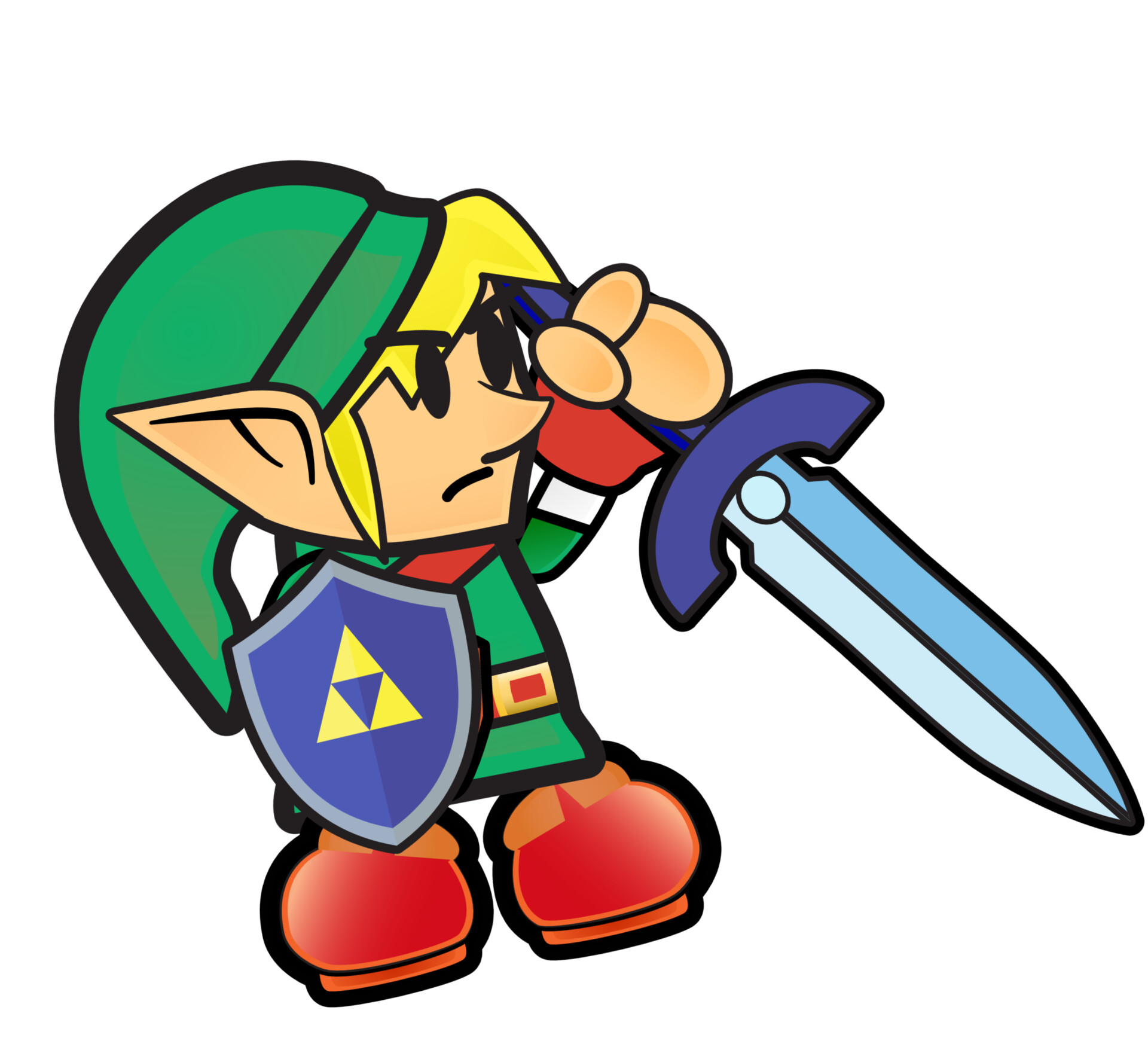 Brian Petrilli - Paper Mario Style Super Smash Bros. Characters (and a ...