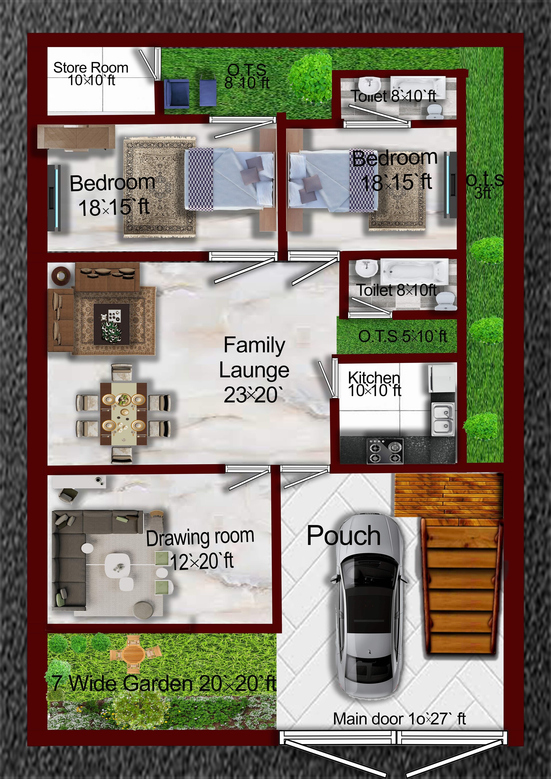 ArtStation - Floor Plan 2